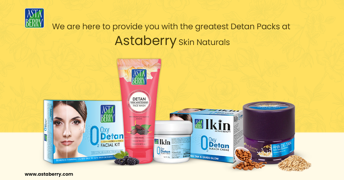 Learn which Detan Packs work best for promoting even skin tone – Astaberry