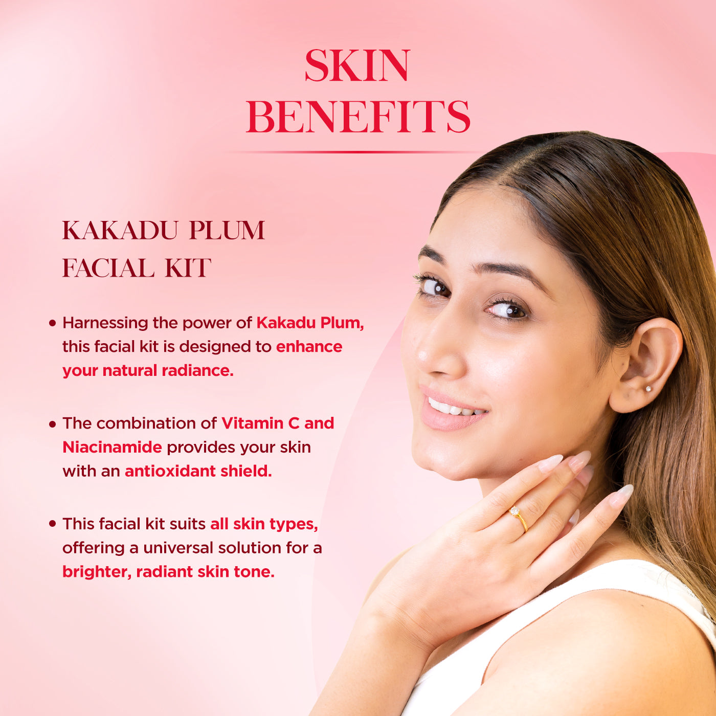 Professional Kakadu Plum Facial kit | 6 Steps 12 facial kit Set – Astaberry