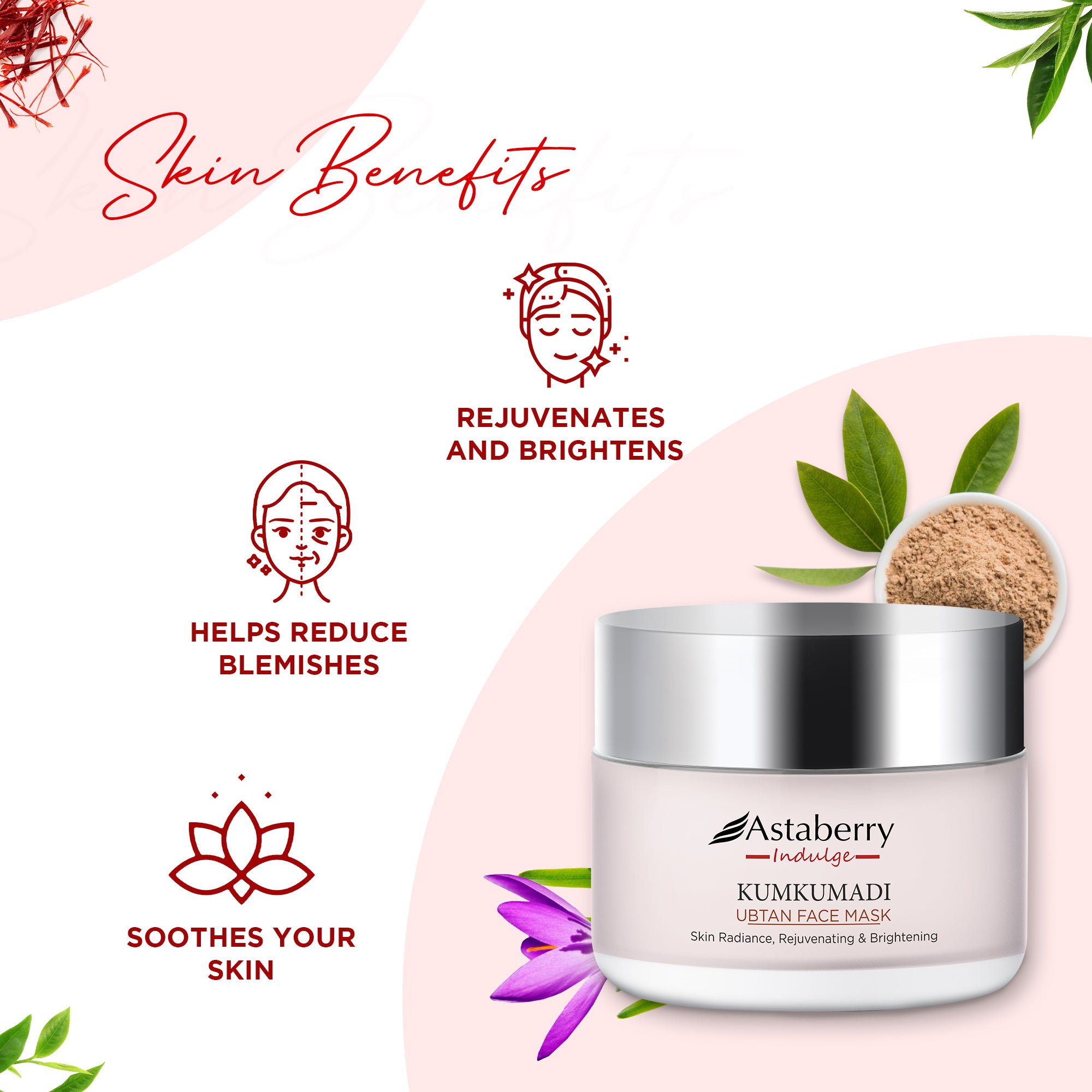 Buy Kumkumadi Ubtan Face Mask with the goodness of Mulethi – Astaberry