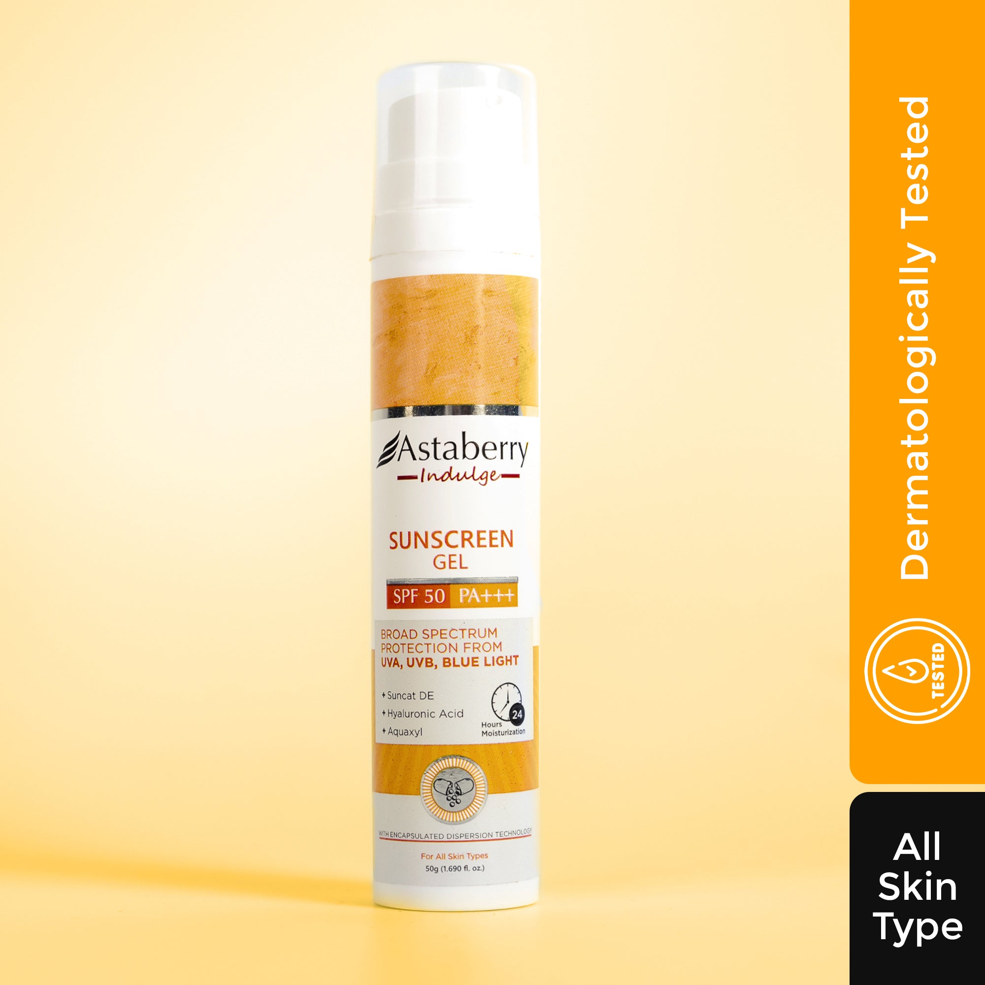 Gel Based Sunscreen SPF 50 | Best Sunscreen For All Skin Types – Astaberry