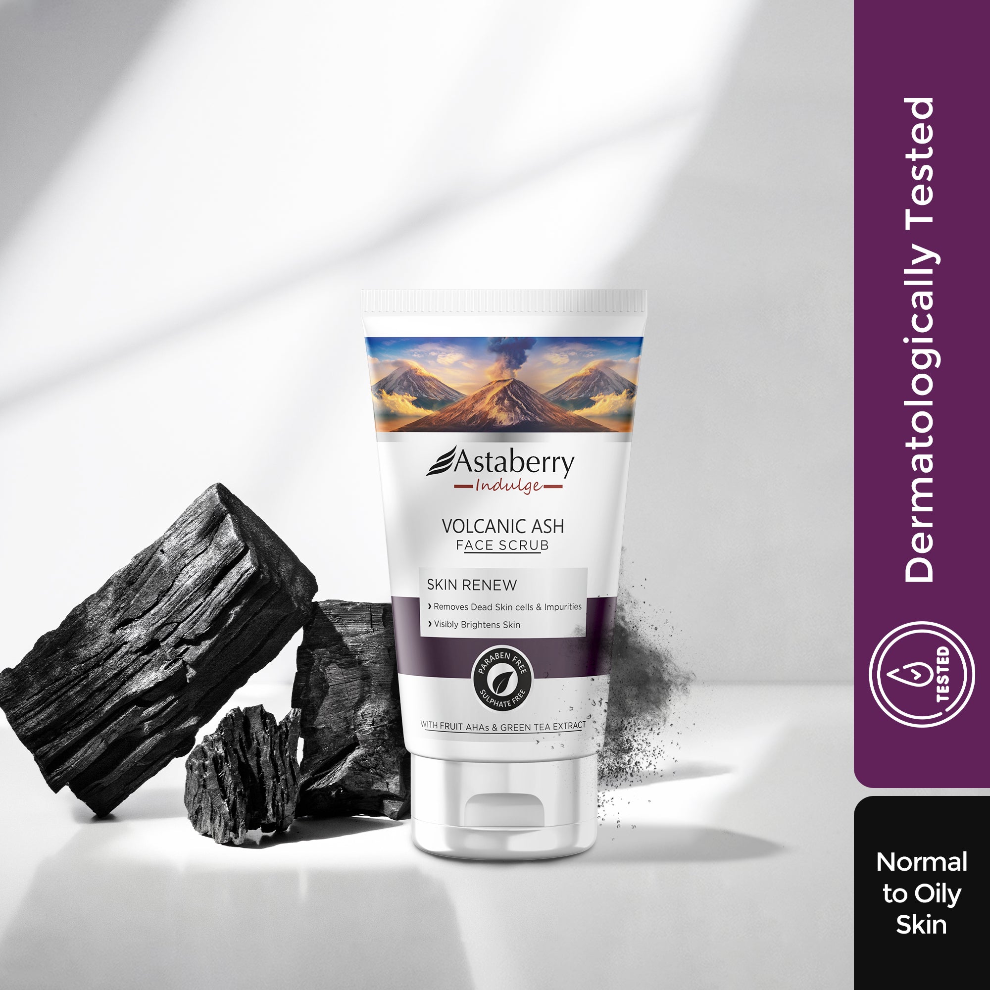 Buy Volcanic Ash Face Scrub online - Best for All Skin Types – Astaberry