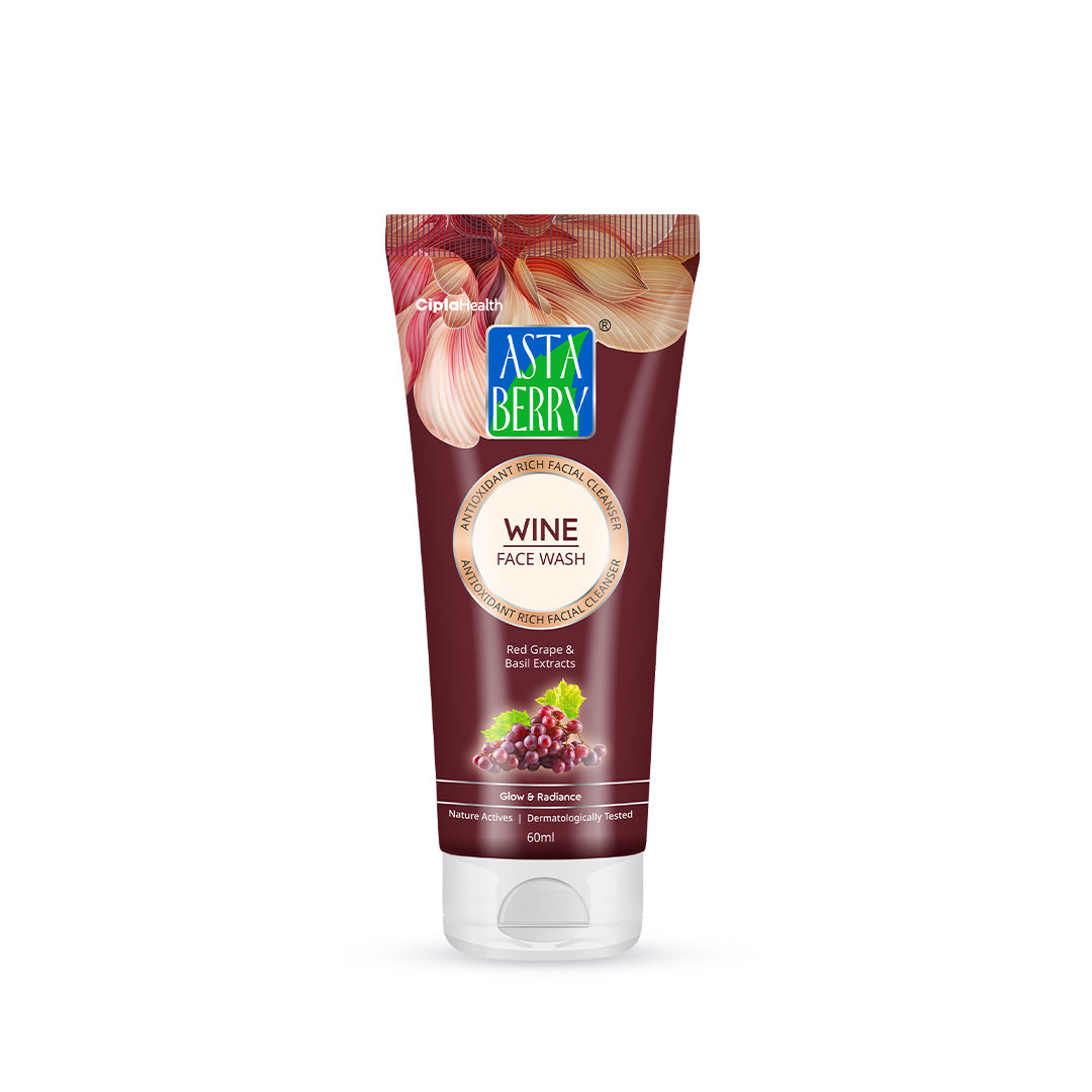 Wine Face Wash | Age Defying Hydrating Cleanser | Astaberry