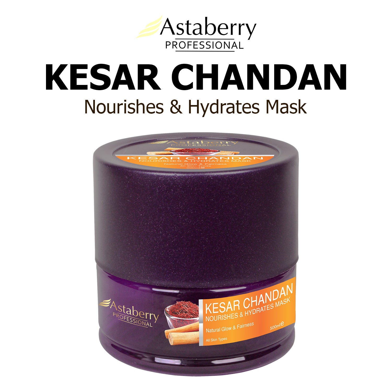 Kesar Chandan Mask | Nourishes & Hydrate Mask | Astaberry