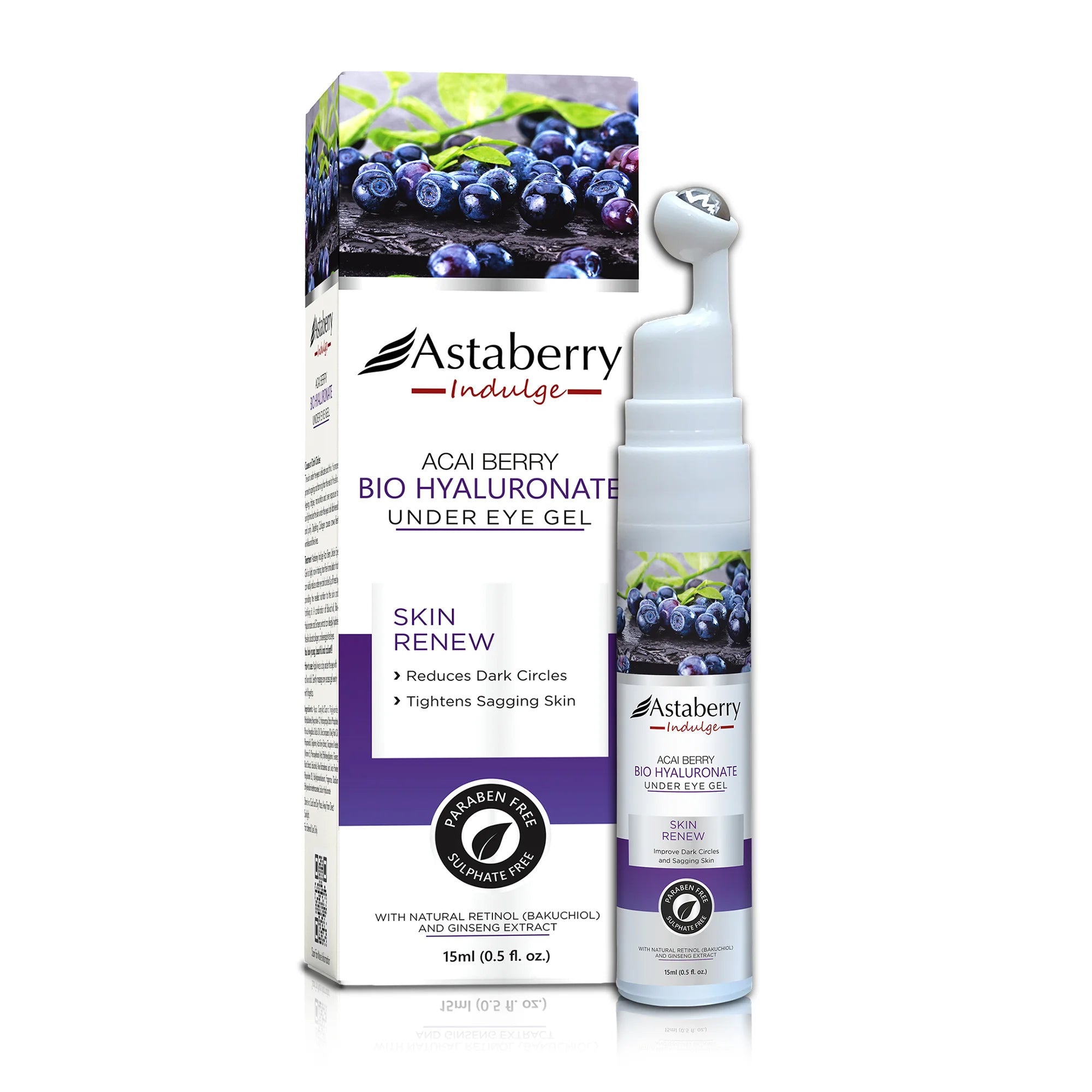 Acai Berry Under Eye Gel Online | Bakuchiol | Hyaluronic Acid – Astaberry