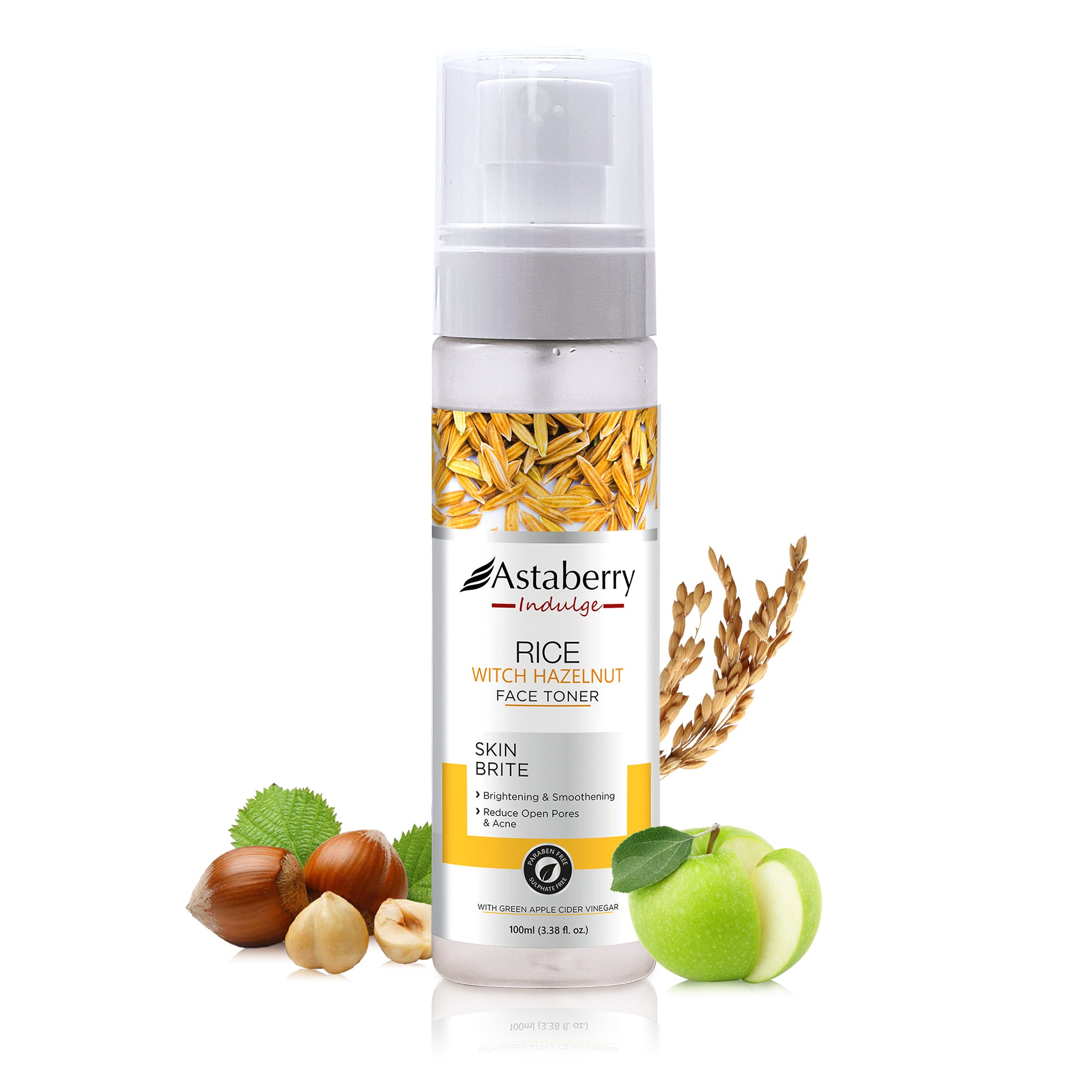 Buy Rice water and Witch Hazelnut Face Toner in India – Astaberry